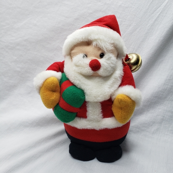 Vintage | Holiday | Vintage Shivering Musical Santa With Bell Touch ...